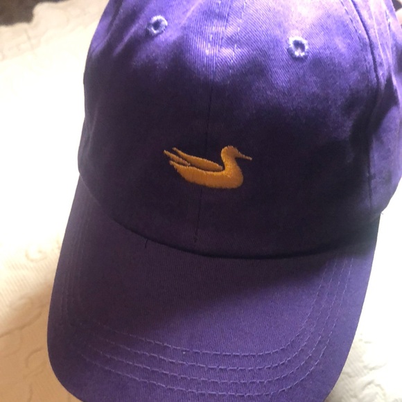 Southern Marsh | Accessories | Purple Southern Marsh Cap With Gold Duck ...